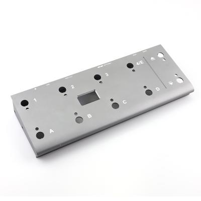 China Custom 4 Axis CNC Machining Service Aluminum Switch Plate Parts 0.003mm Tolerance for sale