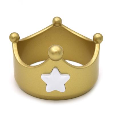 China Resin 3D Printing Service Golden Crown Painting Rapid Prototyping 0.1mm Precision for sale