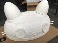 China Large Scale Sandblasting Resin 3D Printing Service Sculpture Prototype for sale
