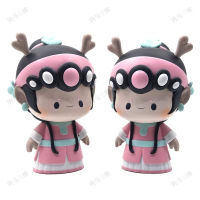 China Sandblasting Portrait Souvenir Rapid Prototyping 3D Printing Service ROHS for sale