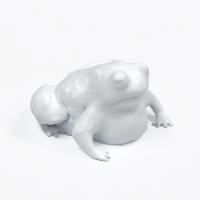 China Small Frog Resin Rapid Prototyping 3D Printing Service with Painting ±0.005mm Tolerance for sale