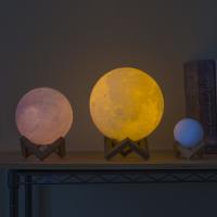China Moon Lamp Polylactic Acid FDM Method 3D Printing For Christmas Valentine'S Day Present for sale