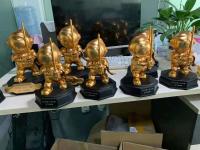 China Custom Electroplating Service for Rapid Prototype Figures and Arts Crafts for sale