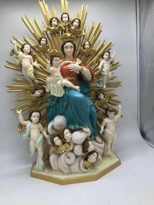China SLA 3D Printing Virgin Mary Statue Custom Hand Painting 1200dpi Resin for sale