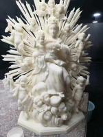China SLA 3D Printing Virgin Mary Statue Custom Hand Painting 1200dpi Resin for sale