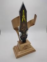 China Custom SLA Resin 3D Printing Service for Home Decoration Art with Wooden Effect for sale