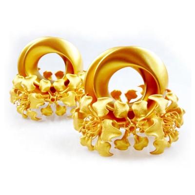 China Custom ABS POM PMMA Electroplating Service Metal Golden Finish for Automotive Parts for sale