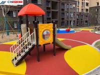 China Non Fading EPDM Seamless Flooring Kids EPDM Rubber Playground Surface for sale