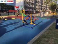 China UV Resistance Color Lasting EPDM Rubber Flooring ITF EPDM Floor Tiles for sale