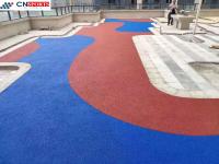 China UV Resistance Color Lasting EPDM Rubber Flooring ITF EPDM Floor Tiles for sale