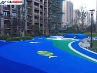 China Jogging Track EPDM Rubber Flooring Yellow EPDM Playground Surface for sale