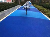 China Jogging Track EPDM Rubber Flooring Yellow EPDM Playground Surface for sale