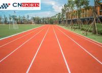 China All Weather Synthetic Athletic Track 13mm Spay Coating Jogging Track Rubber Flooring for sale