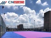 China 5mm Thick Silicon PU Basketball Sports Court Athletic Flooring for sale