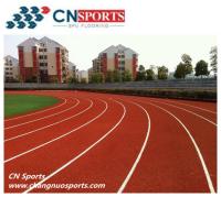 China 13mm EPDM Granules Sandwich PU Athletic Running Track Soundproof for sale