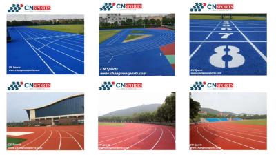 China Athletic PU Running Track Tartan Plastic Runway Sports Flooring for sale