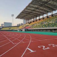 China Outdoor Easy Cleaning And Waterproof PU Running Track With Good Service for sale