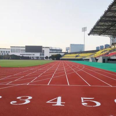 China Outdoor Easy Cleaning And Waterproof PU Running Track With Good Service for sale