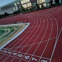 China International Standard PU Athletic Rubber Running Track 13mm for sale