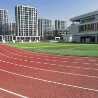 China Non Toxic Polyurethane Outdoor Artificial Running Track Pollution Free Breathable for sale