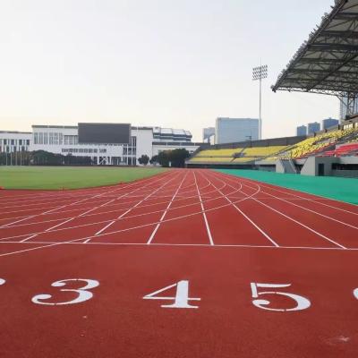 China Iaaf Approved Athletic SPU Runway Flooring From Professional Manufacturer for sale