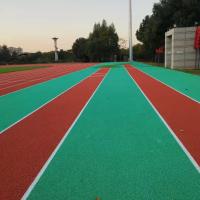 China Iaaf Certified Sandwich System Running Track 13mm For All Weather Suitable for sale