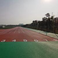China Higher Impact Absorption Silicon PU Sports Running Track / Runway Flooring for sale