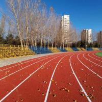 China Simple And Convenient Construction SPU Running Track With Iaaf Certificate for sale