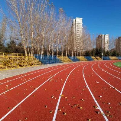 China Simple And Convenient Construction SPU Running Track With Iaaf Certificate for sale