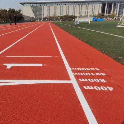 China Elasticity PU Running Track Anti Skidding Comfortable 13mm for sale