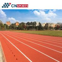 China Soundproof SPU Flooring For Sandwich Running Track Flooring Material for sale