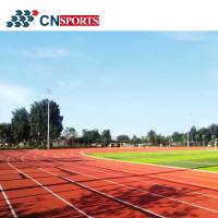 China Soundproof SPU Flooring For Sandwich Running Track Flooring Material for sale