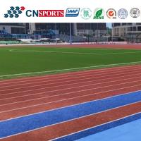 China Easy Construction And Weather Resistant PU Running Track / Runway Flooring for sale