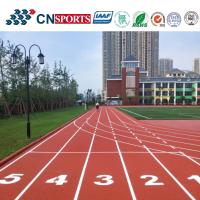 China Easy Construction And Weather Resistant PU Running Track / Runway Flooring for sale
