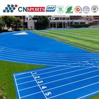 China Easy Construction PU Running Track / Runway Flooring for sale
