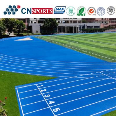 China Easy Construction PU Running Track / Runway Flooring for sale