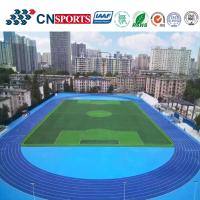 China Easy Construction PU Running Track / Runway Flooring for sale