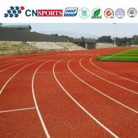 China UV Resistance Outdoor Athletic Full PU Running Track With Iaaf Certificate for sale