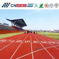 China Easy Construction PU Running Track Anti UV Meet Iaaf Standards for sale