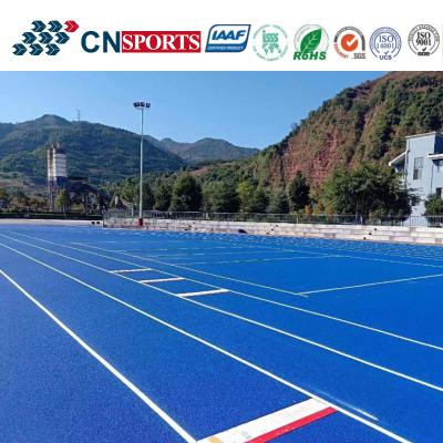 China Easy Construction Spu Running Track With Iaaf Certification for sale