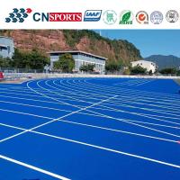 China Easy Construction Spu Running Track With Iaaf Certification for sale