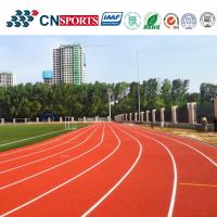 China 13mm Outdoor Anti Slip SPU Running Track With Iaaf for sale