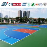China Outstanding School Yard Basketball Courts Rebounce SPU Cushion Skid Resistant for sale