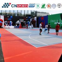 China Customized Eco Friendly SPU Basketball Courts Flooring With Iaaf Certification for sale