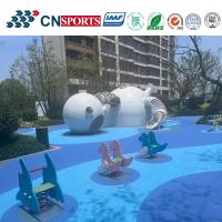 China Non Toxic And Harmless Laminated Moving Flooring For Playground / Kindergarten for sale