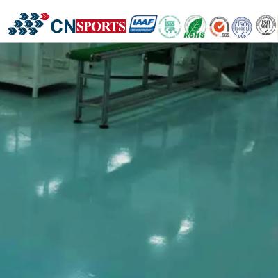 China Indoor Easy Construction Non Toxic Polyurea Flooring For Car Park for sale