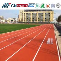 China Stadium Gym Flooring Track Tartan Athletic Runway Rubber Running Sports Flooring for sale