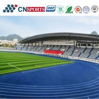 China Stadium Gym Flooring Track Tartan Athletic Runway Rubber Running Sports Flooring for sale