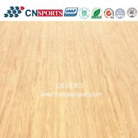 China Customized Outdoor / Indoor Basketball Flooring With Wood Texture for sale