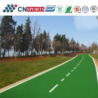China Environmental Protection Polyurethane Crystal Road Flooring Uvioresistant Colorful for sale